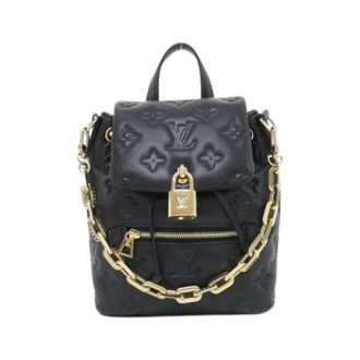Louis Vuitton Pre-owned Sac &agrave; dos en cuir - Femme - Pre-owned - Noir - Taille: ONE Size