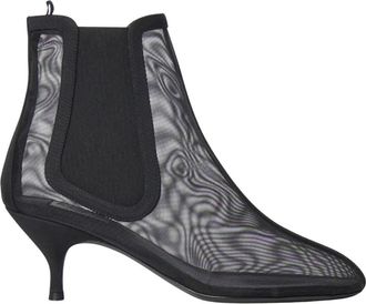 Alaia Mesh Chelsea Boots - - Shoes - Damen - Schwarzk - 38 EU