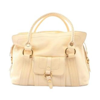 Celine Sac &agrave; main Macadam Pre-owned - Femme - Pre-owned - Beige - Taille: ONE Size