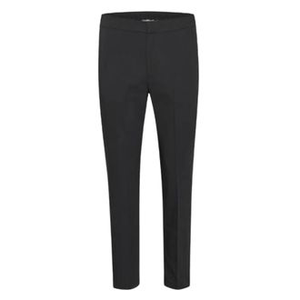 Inwear Zellaiw Flat Pant Penbukser - - Trousers - Damen - Schwarzk - XS