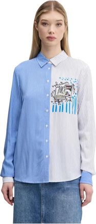 Desigual Damen, Blusen & Hemden, Mehrfarbig, XSGr&ouml;&szlig;e