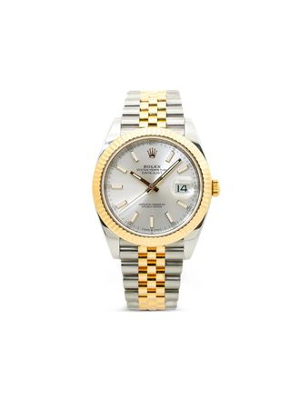 Rolex montre Datejust 41 mm - Blanc