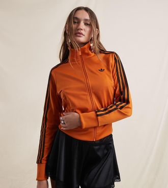 adidas Originals x ASOS - Firebird - Veste de surv&ecirc;tement - Orange et marron