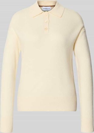 Marella Strick-Poloshirt aus Woll-Kaschmir-Mix Modell SORMA