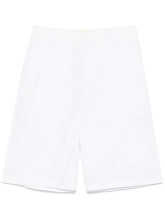 Moschino bermuda à taille élastiquée - Blanc