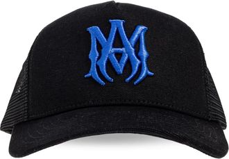 Amiri Homme, Accessoires, Noir, Taille: ONE Size MA Logo Trucker Cap
