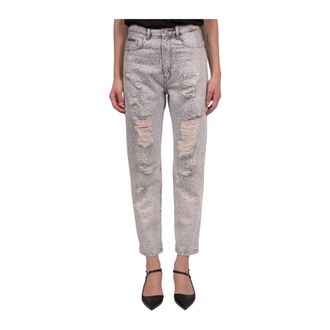 Philipp Plein Damen, Jeans, Grau, W27Gr&ouml;&szlig;e
