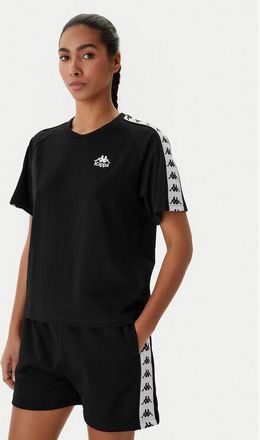 Kappa T-Shirt Banda Adi 371U6WW Schwarz Regular Fit