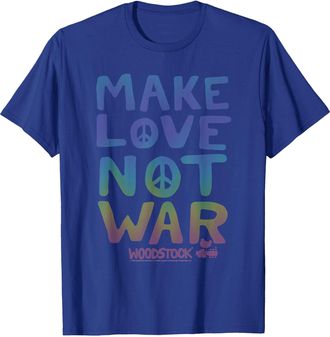 Woodstock Chimes Woodstock The Make Love T-Shirt