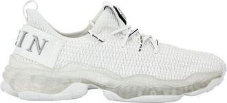 Philipp Plein Low-Top Sneaker - L&auml;ufer $Hock - Gr. 35 (EU) - in Wei&szlig; - f&uuml;r Damen