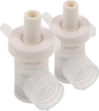 Amosfun 2 St&uuml;ck Seifenspender Pumpenkopf Ersatz f&uuml;r Badezimmer und K&uuml;che Langlebige Handseifenpumpe f&uuml;r Hotels und Gastronomie Rostfrei und Verschlei&szlig;fest