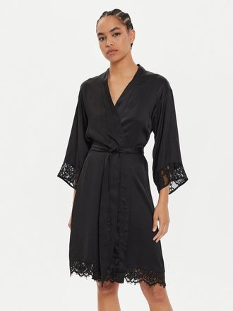 Selmark Bademantel Hecho 61171 Schwarz