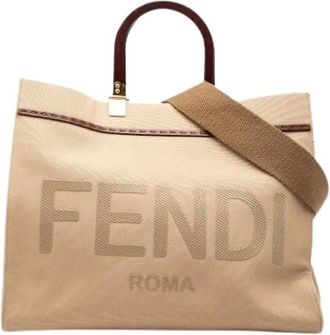 Fendi Damen, Pre-Owned, Beige, ONE SIZEGr&ouml;&szlig;e