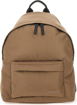 Givenchy Mens Essential U Backpack Brown Polyamide Backpacks