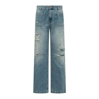 Seafarer Femme, Jeans, Bleu, Taille: W26 Jean &Eacute;vas&eacute; Curt