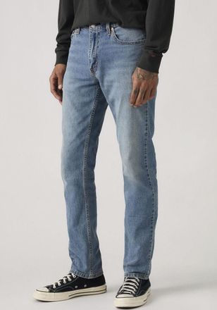 Levi's Slim-fit-Jeans LEVIS 511 SLIM, Herren, Gr. 30, L&auml;nge 30, blau (waterfall cool), Denim/Jeans, Obermaterial: 99% Baumwolle, 1% Elasthan, slim fit lang, 