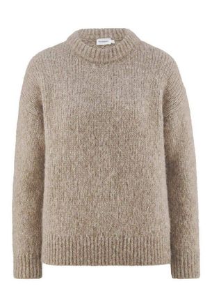 Hessnatur Strickpullover Relaxed aus Alpaka mit Bio-Baumwolle (1-tlg)