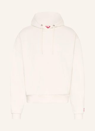 The North Face Oversized-Hoodie Red Box weiss