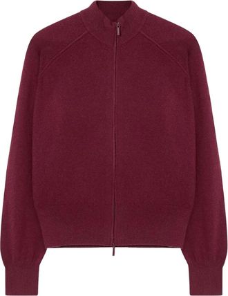 Marella cardigan Lubiana à fermeture zippée - Rouge