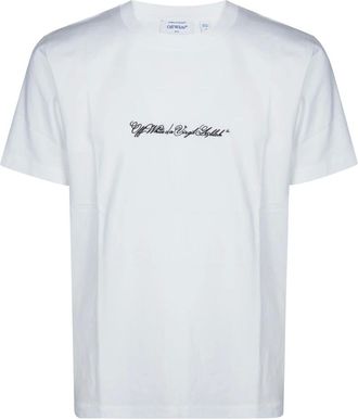 Off-white Homme, Tops, Blanc, Taille: L T-Shirt GC