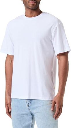 Jack & Jones Joraruba Summberblank T-Shirt SS Crew Neck, Blanc &eacute;clatant, L Homme