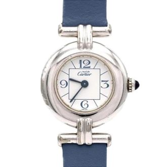 Cartier Pre-owned Vintage Wristwatch - - Pre-owned - Damen - Wei&szlig; - ONE SIZE