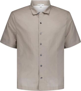 James Perse Homme, Chemises, Gris, Taille: S Double Layer Shirt