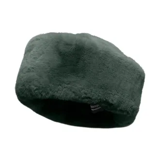 Bomboogie Femme, Accessoires, Vert, Taille: ONE Size Eco-Fur Hat