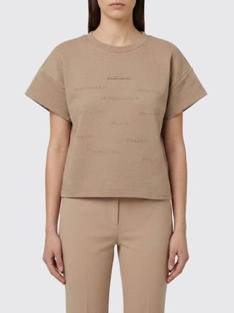 Elisabetta Franchi T-Shirt ELISABETTA FRANCHI Damen Farbe Beige