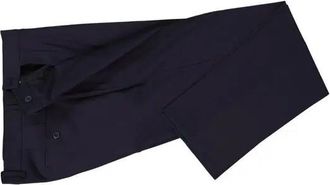 Daniel Hechter Herren Hose blau Schurwoll-Stretch