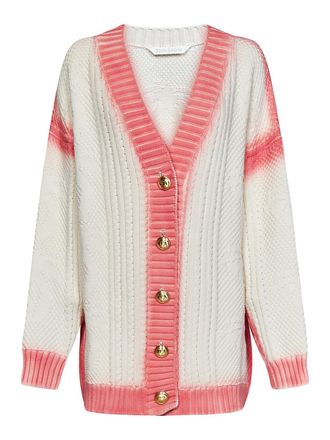 Palm Angels Cardigan - Blanc