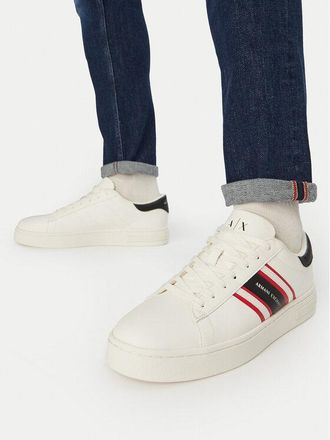 A|X Armani Exchange Sneakers XM002198 AF21421 MZ324 Wei&szlig;