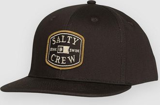 Salty Crew Capitals Snapback Cap charcoal