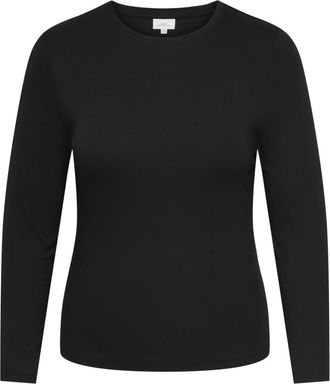 Only Carmakoma Carriley O-Neck L/S Top JRS Noos