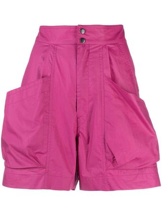 Isabel Marant short Ferdini à coupe courte - Violet