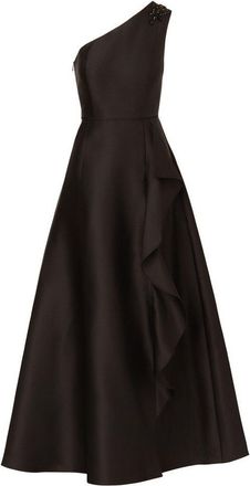 Adrianna Papell Abendkleid One Shoulder Mikado Gown Glamour&ouml;s, flie&szlig;end, elegantes Finish