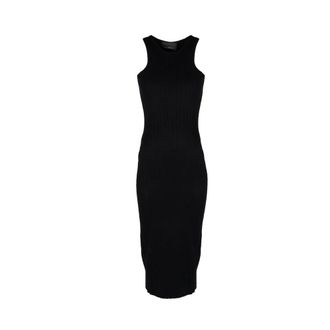 John Richmond Langes Strickkleid - - Dresses - Damen - Schwarzk - L