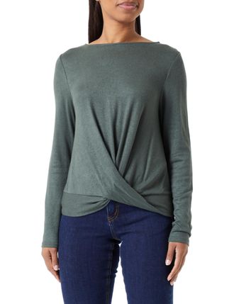 s.Oliver Damen T-Shirt Langarm Green 36
