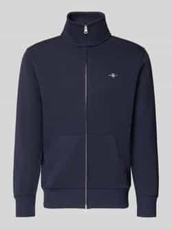 GANT Regular Fit Sweatjacke mit Stehkragen Modell Gield