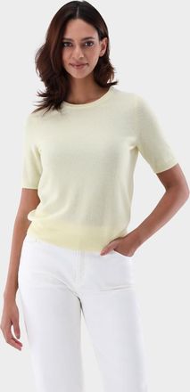 van Laack T-Shirt gestrickt aus Kaschmir