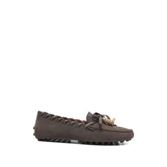 Tod's Gommino Wildleder-Loafer - - Shoes - Herren - Grau - 39 EU