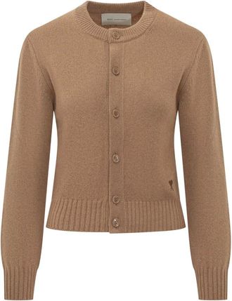 Ami Damen, Strickwaren, Beige, MGr&ouml;&szlig;e