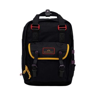 Doughnut Macaroon Happy Camper Rucksack - - Bags - unisex - Schwarzk - ONE SIZE