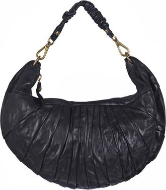 Campomaggi Femme, Sacs, Noir, Taille: ONE Size Borsa Luna media