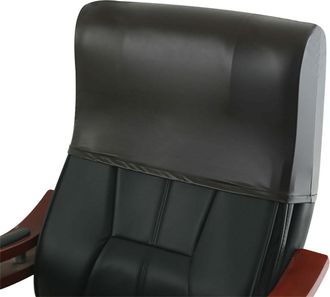 Generic Wasserdichter Kopfst&uuml;tzenbezug f&uuml;r B&uuml;rost&uuml;hle Stretch Kopfst&uuml;tzenschutz aus PU Leder Kopfst&uuml;tzenbez&uuml;ge f&uuml;r Computerst&uuml;hle mit hoher R&uuml;ckenlehne M&ouml;bel 
