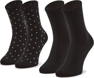 Tommy Hilfiger Lange Socken 100001493 Schwarz