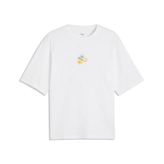 Puma Wardrobe Essentials Boxy Florals Graphic T-Shirt Herren, Accessoires, Wei&Atilde;Y, XXL