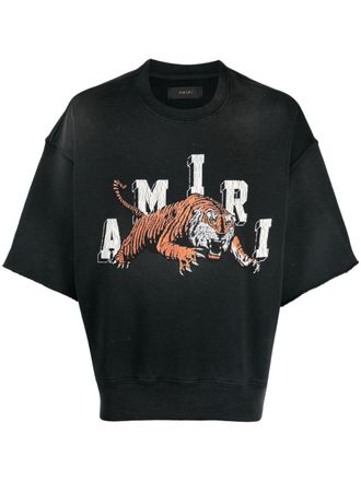 Amiri t-shirt &agrave; imprim&eacute; graphique - Noir