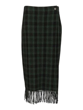Polo Ralph Lauren Jupe Midi - Vert