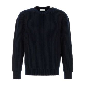 Ferragamo Wollmischungs-Pullover - - Knitwear - Herren - Blau - L